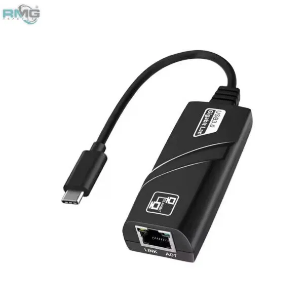 High-Speed Type-C USB 3.0 to RJ45 Gigabit LAN Network Adapter – 10/100 ...