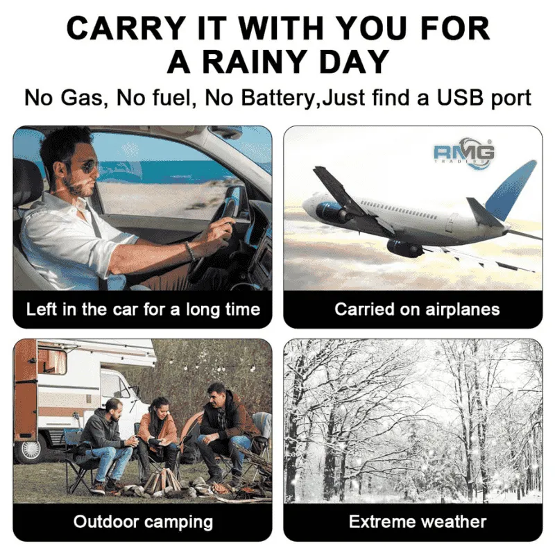 Type-C Electric Lighter for Phone – USB No-Flame Mini Pocket Windproof ...